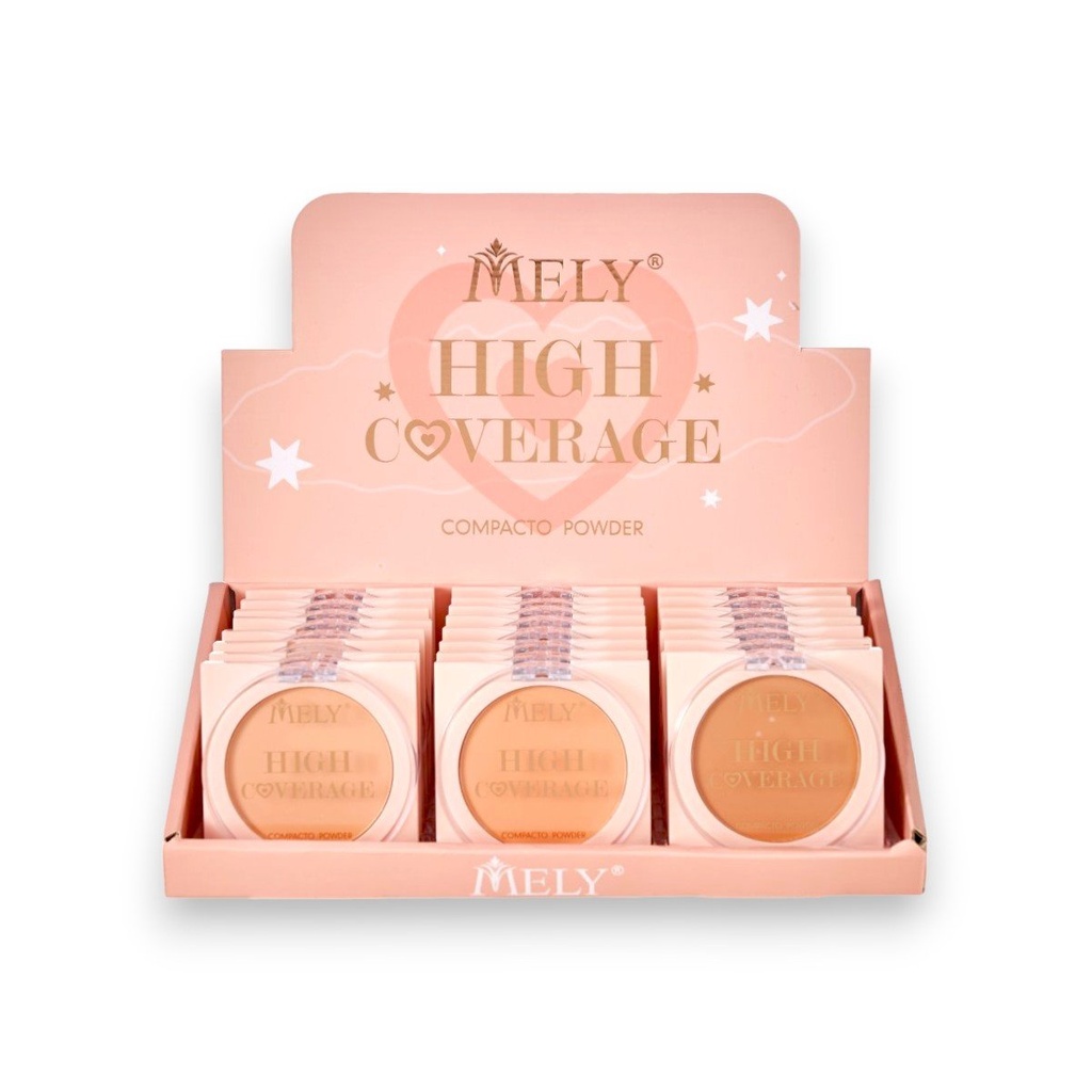 Polvo compacto undercover love MELY___ CAJA X24PCS. | Glamazone