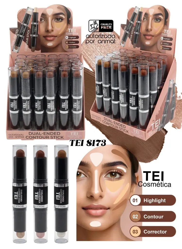 Iluminador + Contorno 2 en 1 de Tei | Glamazone