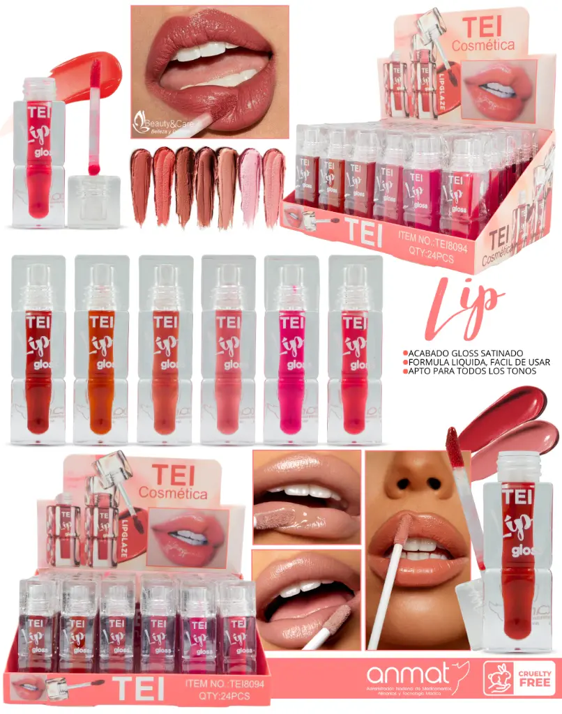 Labial Liquido LipGlaze TEI | Glamazone
